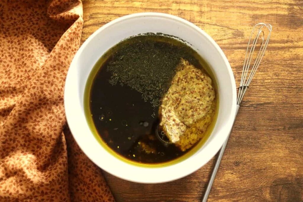 Tangy Mustard Salad Dressing - Sustainable Slow Living