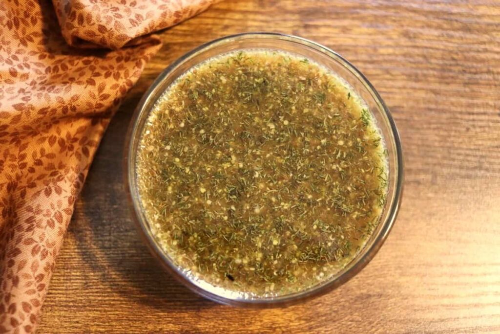 Tangy Mustard Salad Dressing - Sustainable Slow Living