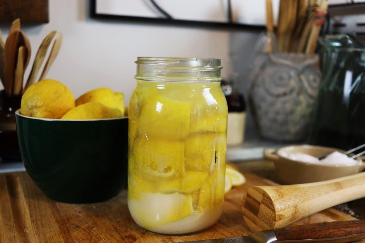 Salt Preserved Lemons Recipe || Make Moroccan Lemons - Sustainable Slow ...