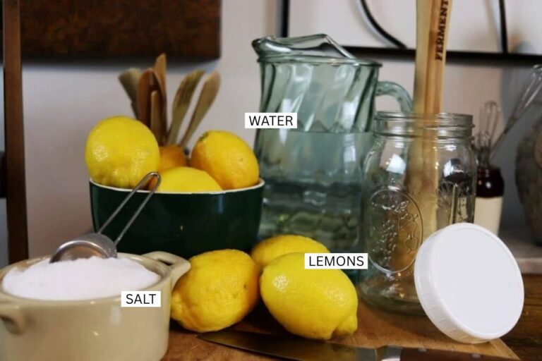 Easy Salt Preserved Lemons Recipe - Sustainable Slow Living