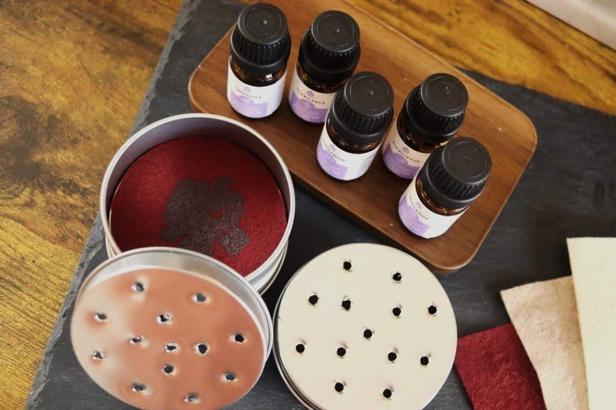 DIY Essential Oil Diffuser Pads - Sustainable Slow Living
