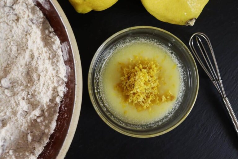 Moist Lemon Crunch Cake Recipe - Sustainable Slow Living