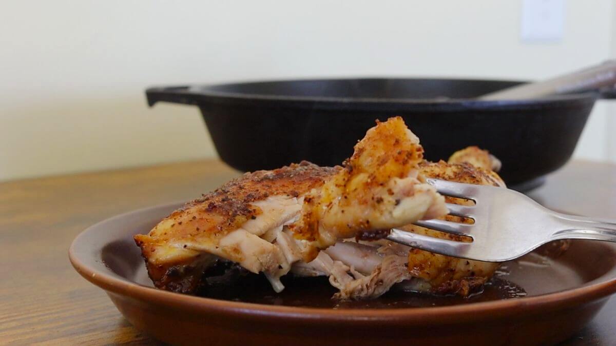 Old-Fashioned Baked Chicken (Crispy Skin, Tender Meat)