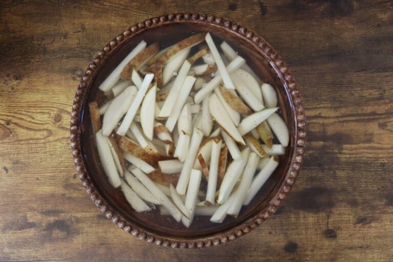 Hand Cut French Fries – Classic Double Fry Method