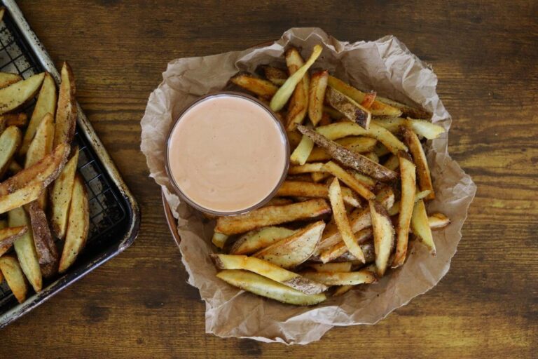 Hand Cut French Fries – Classic Double Fry Method